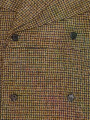 Henrik Vibskov Houndstooth Double-breasted Coat
