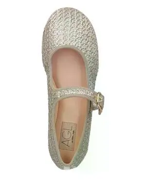 Agl Buckle-fastening Ballet Flats
