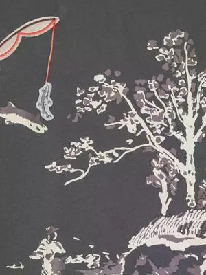 Henrik Vibskov Fishing-scene Print T-shirt