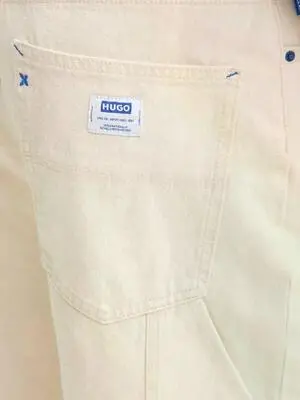 Hugo Utility-pocket Straight-leg Jeans