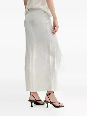 IRO PARIS Ribbed Asymmetric Skirt With Slit