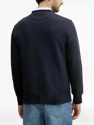 Gant Crew-neck Sweatshirt With Flag Embroidery