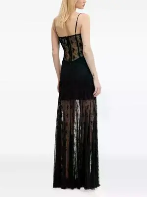 ANIYE BY Lace Panel Maxi Dress