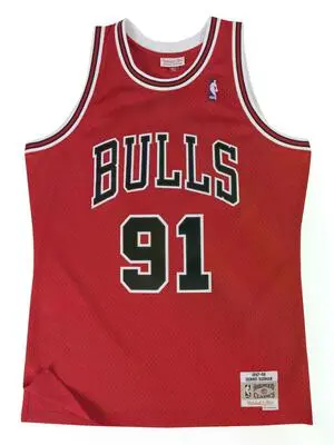 Mitchell & Ness Bulls Logo-print Vest