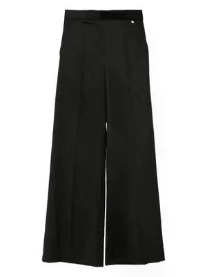 NISSA Geometric-pattern Trousers