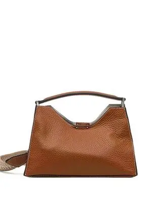 GIANNI CHIARINI Aurora Pebble Leather Tote Bag