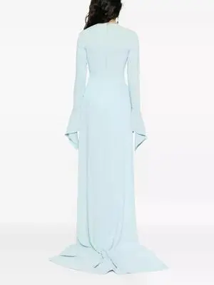 Solace London Blake Maxi Dress - Blue