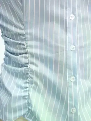 Guess Striped Cinched-waist Shirt