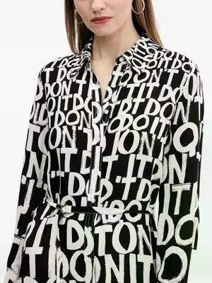 Desigual Graphic-print Shirt Dress