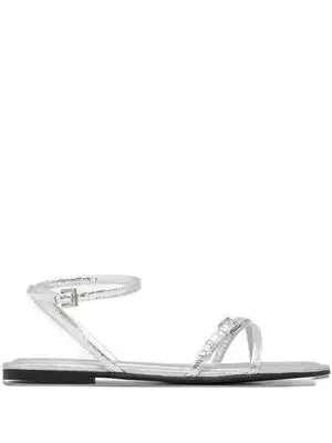Hugo Buckle-detail Flat Sandals