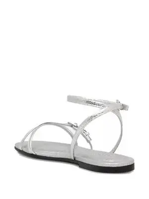 Hugo Buckle-detail Flat Sandals