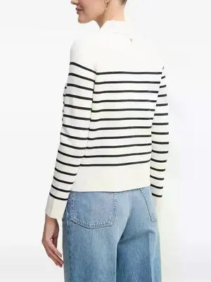 PEDRO DEL HIERRO Striped Zip-up Cardigan