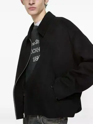 Acne Studios Zip-front Jacket - Black
