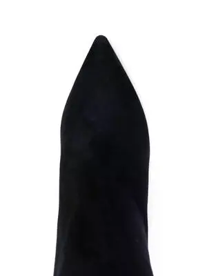 THEA MIKA 50mm Pointed-toe Block-heel Boots
