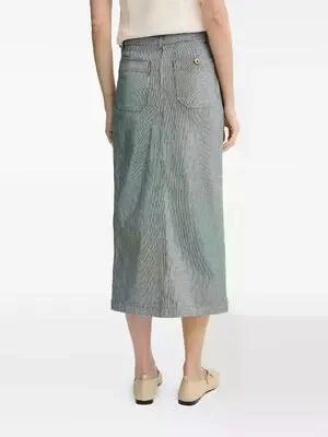 SESSUN Multiple-pocket Midi Skirt