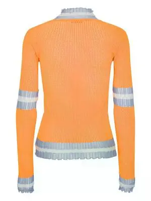 Henrik Vibskov Perforated Ruffled Sweater