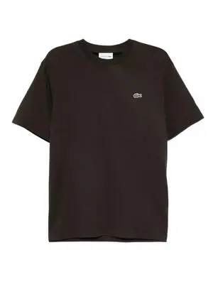 Lacoste Short Sleeves T-shirt - Brown