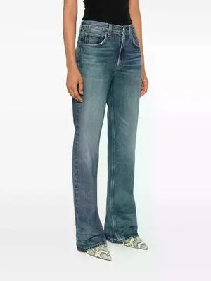 AGOLDE Flared Regenerative-cotton Jeans
