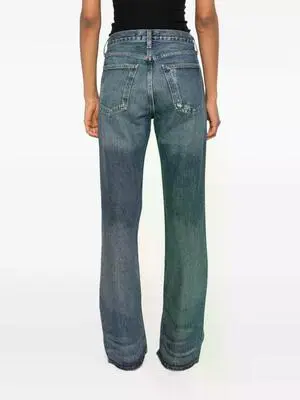 AGOLDE Flared Regenerative-cotton Jeans