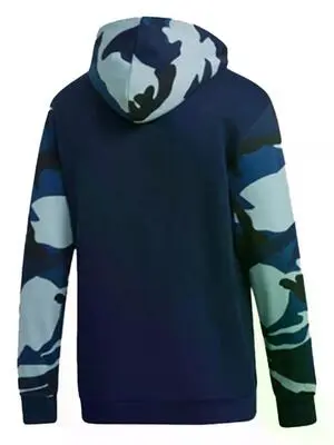 Adidas Camouflage Panelled Hoodie