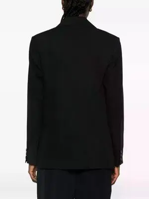 Vince Button-fastening Cotton Jacket - Black