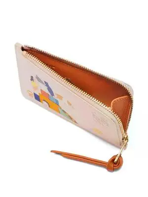 Loewe Animal-print Zip Cardholder