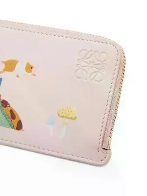 Loewe Animal-print Zip Cardholder