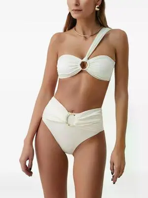 SOFIA ERHAN Ring Detail Bikini - White