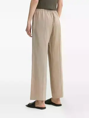 SAMSOE SAMSOE Elasticated Pleated-front Trousers