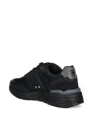 BLAUER. Mesh Panel Sneakers - Black
