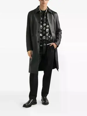 Dolce & Gabbana Pleated Drawstring Trousers - Black