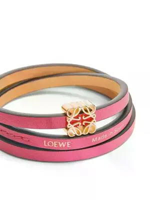 Loewe Twist Leather Bracelet