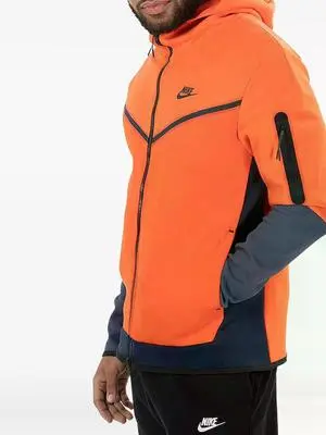 Nike Tech Fleece Zip-up Hoodie - Orange