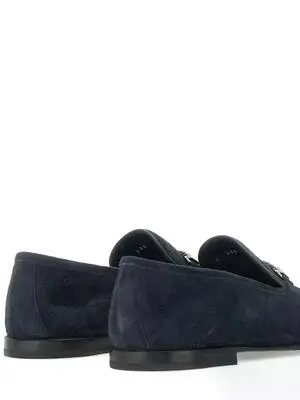 BARRETT Suede Braided Loafers