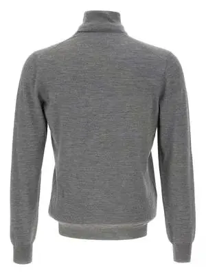 GRAN SASSO Turtleneck Ribbed Sweater