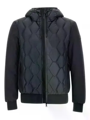Peuterey Quilted Hooded Jacket - Blue