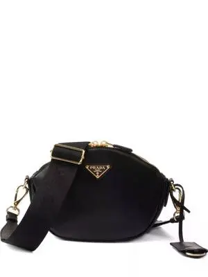 Prada Triangle-logo Zip-top Shoulder Bag