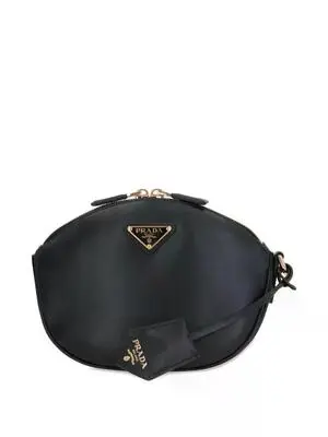 Prada Triangle-logo Zip-top Shoulder Bag