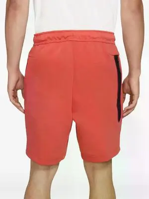 Nike Tech Fleece Drawstring Shorts - Red