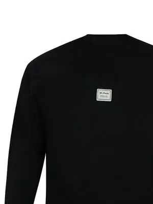 YES LONDON Logo-patch Crew-neck Sweatshirt