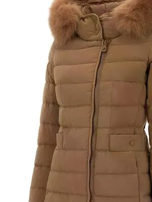 Peuterey Fur-trimmed Hooded Coat