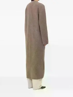 Loulou De Saison Patch-pocket Button Cardigan Coat - Neutrals