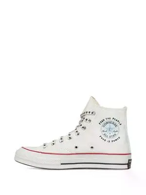 CONVERSE Chuck 70 Hi Sky High Farm Sneakers - White