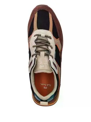 Paul Smith Banks Panelled Sneakers - Brown