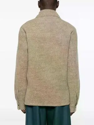 JIL SANDER Zip-fastening Wool Jacket - Neutrals