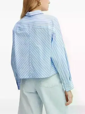 IVY OAK Diagonal-stripe Shirt