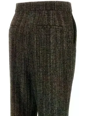 Fendi Tweed Flared Trousers
