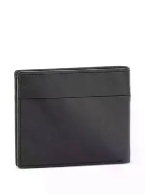 PIQUADRO Embossed Logo Leather Wallet