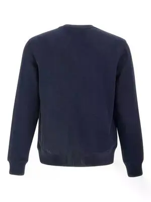 SUN 68 Embroidered Logo Sweatshirt - Blue