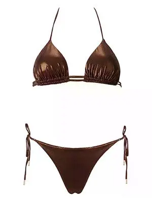 SOFIA ERHAN Nova Shimmer Bikini - Brown